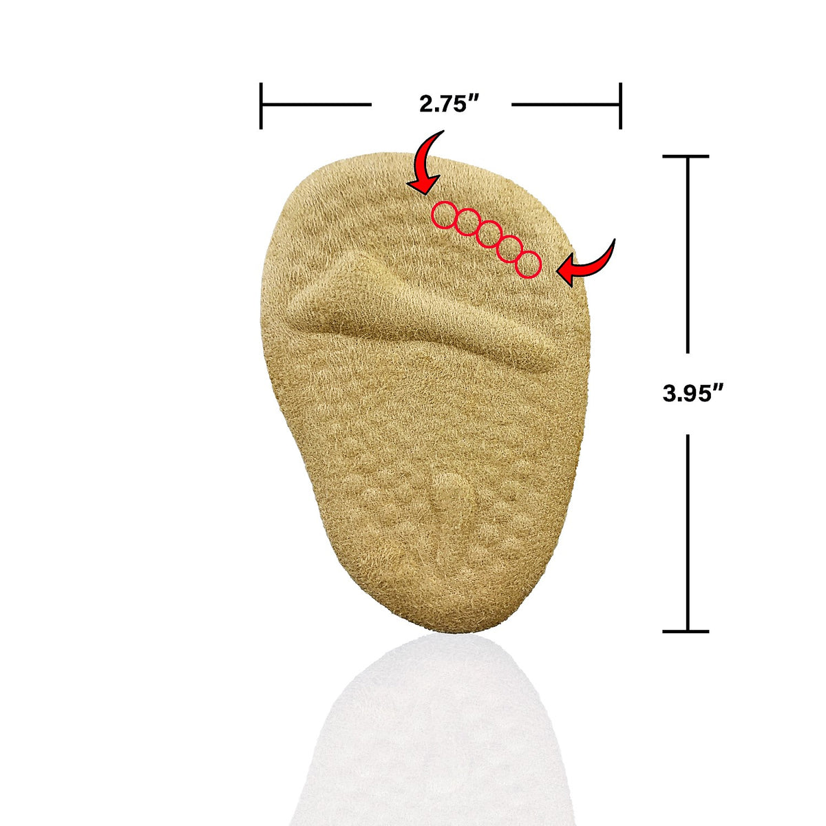 Deluxe Metatarsal Pads for Shoes for Women All Day Comfort and Relief